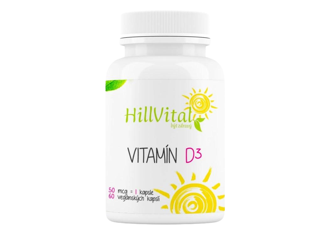 Vitamin D3 60pcs – hillvital.online